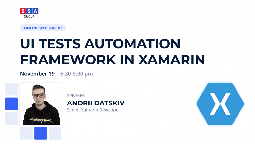 Ui Test Automation Framework In Xamarin Ssa Group